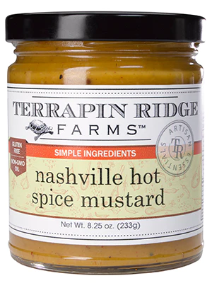 Terrapin Ridge Nashville Hot Mustard | The Artful Gourmet